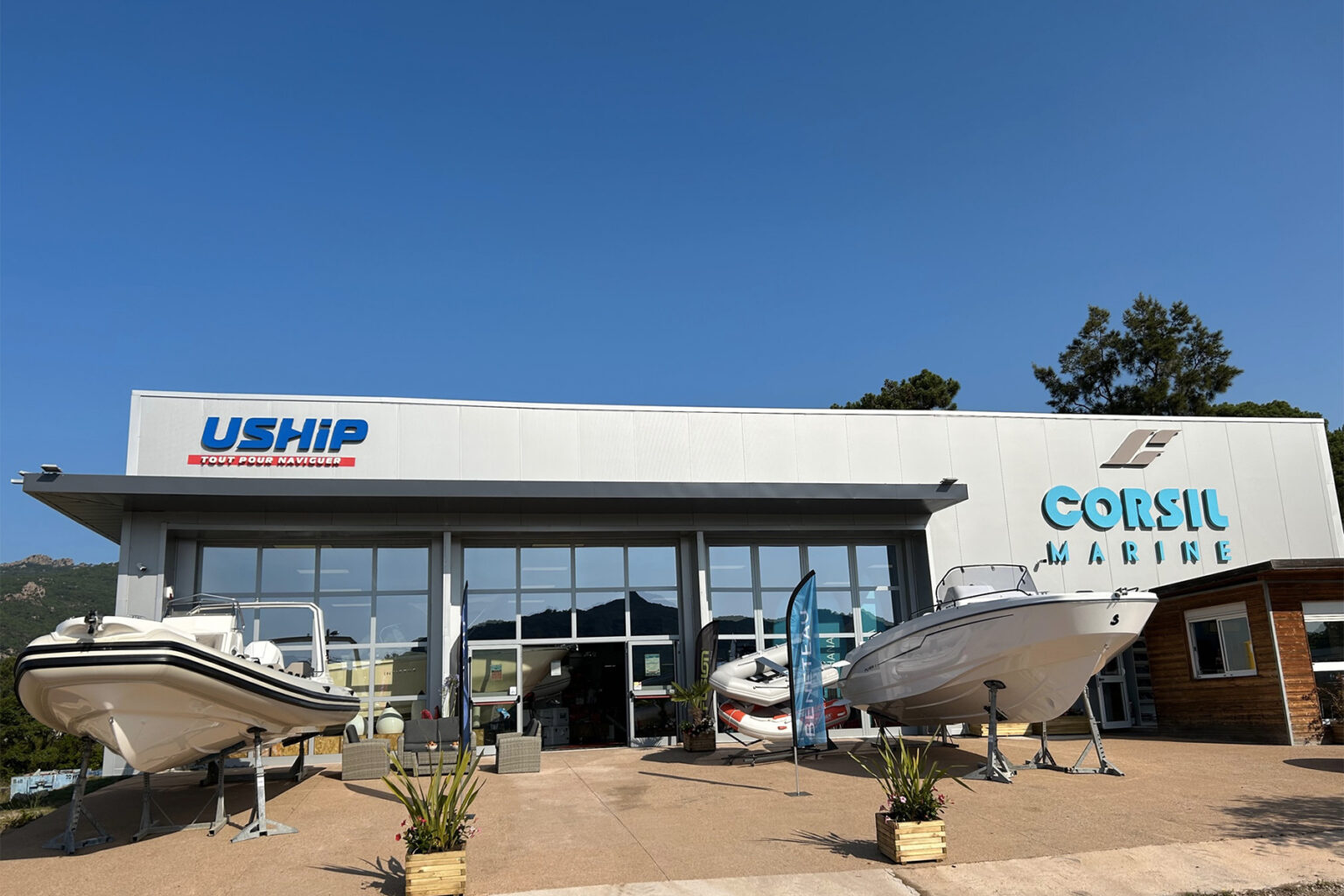 location et vente de bateaux en Corse du sud neufs ou d'occasions